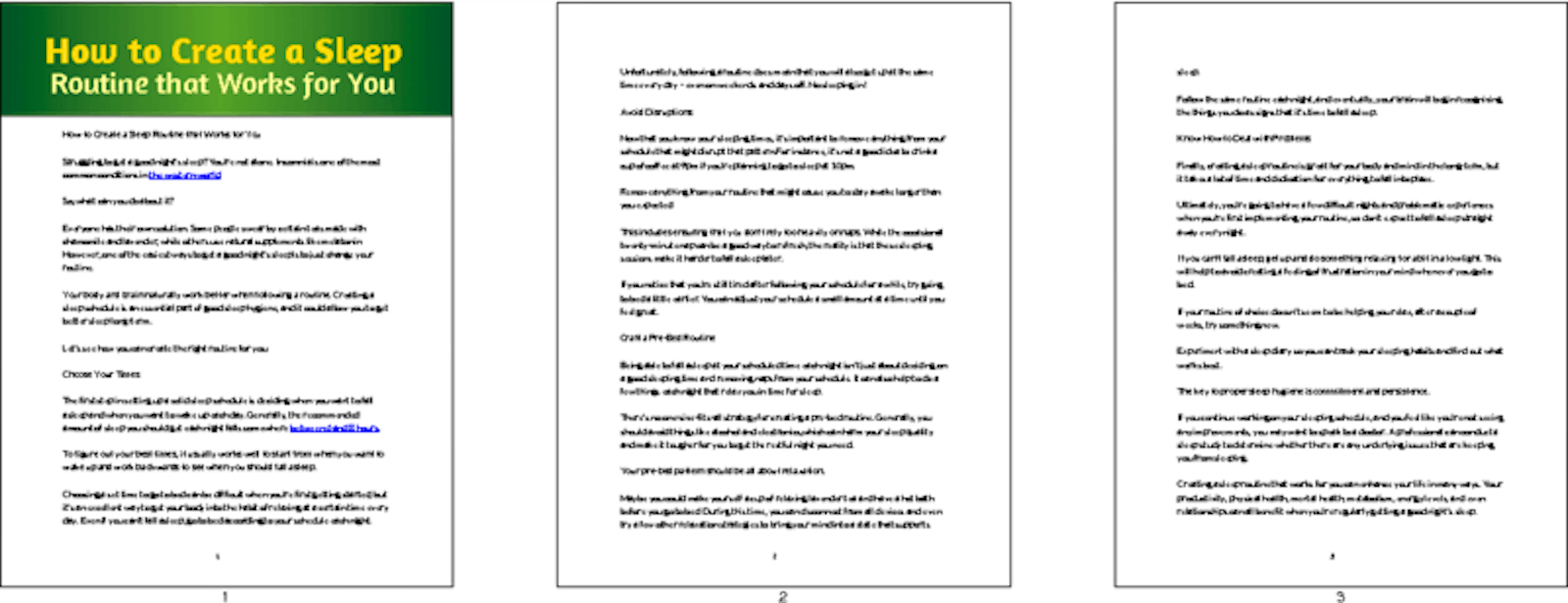 PLR Articles Blog Posts How To Create A Sleep Routine That Works PLR Articles Blog Posts How To Create A Sleep Routine That Works